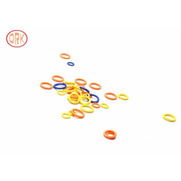 Quality Standard Colored FDA Silicone Rubber O-Rings With High-Tensil Strength for sale