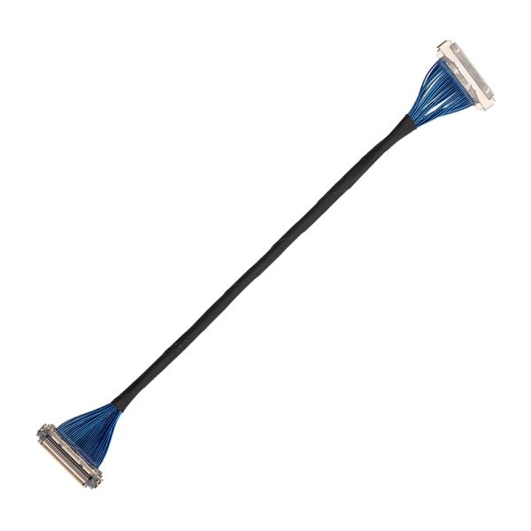 Quality 30-Pin MIPI/LVDS Micro-Coaxial Cable, 40AWG 50Ω Shielded Wire Assembly for sale