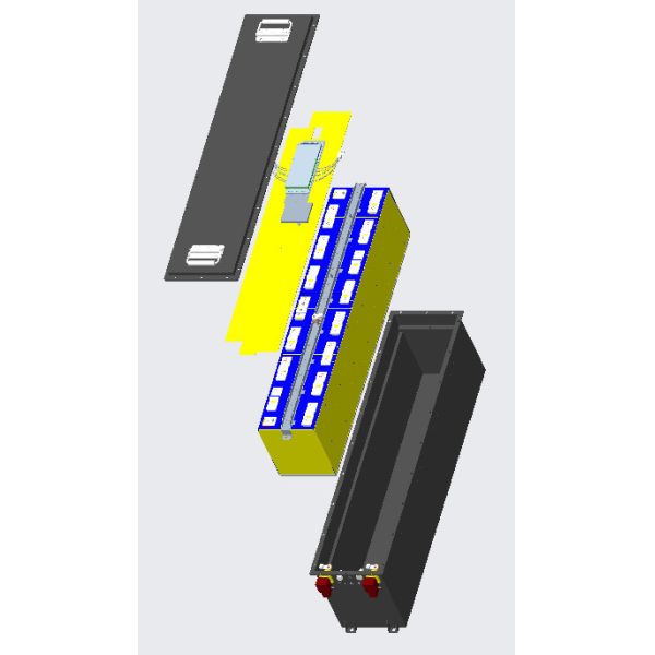 Quality High Efficiency 48V 230Ah Li Ion Golf Cart Battery Space Saving Design for sale