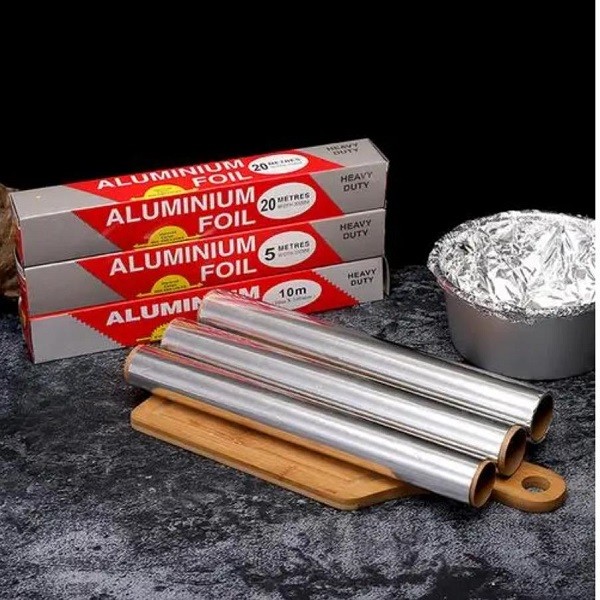 Quality Hygienic Food Grade Household Aluminum Foil Roll For Kitchen 9 - 24 Micron for sale