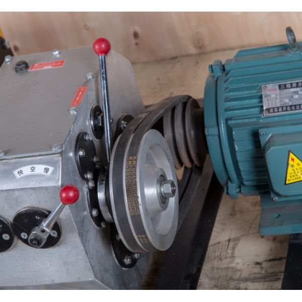 Quality Safe 5 Ton Double Drum Electric Cable Pulling Winch Machine for Power Constructi for sale