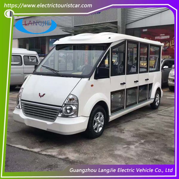 Quality 10 Seats Electric Car Tour Maintenance-Free Battery 72V Electric Tourist Vehicles For Resort for sale