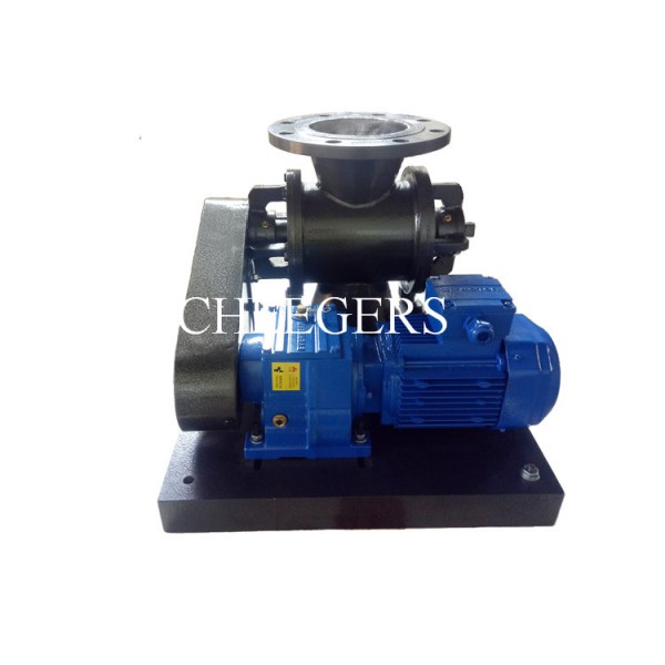 Quality HT600 1.5KW Pneumatic Rotary Valve Vertical Discharge Bulk Material for sale