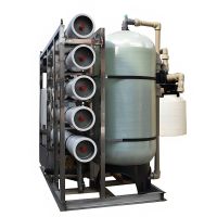 Quality Duplex Steel 2205 Seawater Desalination System Siemens PLC Control 100-1000M3 for sale