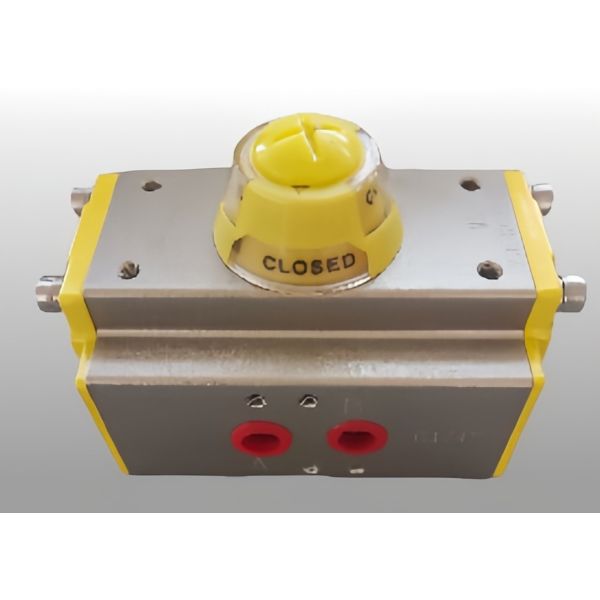 Quality Aluminum Alloy Rack Pinion Pneumatic Actuator Double Action Single Action for sale