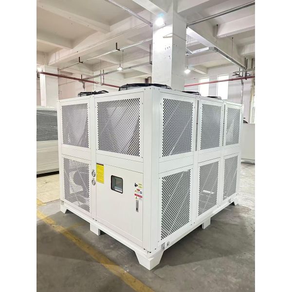 Quality 50HP Air Cooled Screw Type Chiller capable of handling high cooling loads while maintaining stable and operation throughout for sale