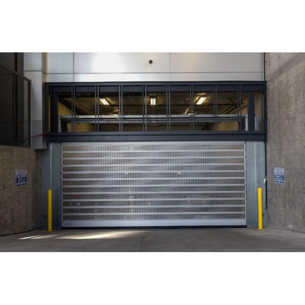 Quality Aluminum Transparent High Speed Spiral Door Safety Efficiency for sale