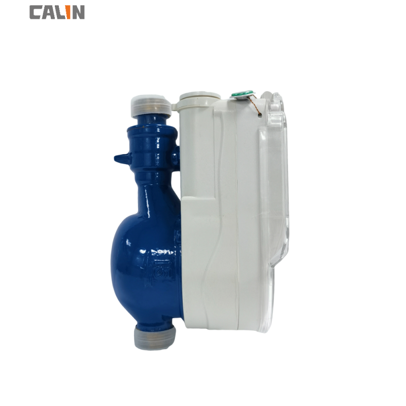 Quality R80 Class B Wet Dial Prepaid Water Meter Fraud Proof Plastic Body for sale