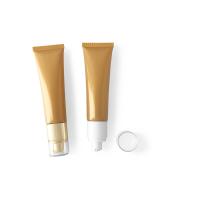 China Hotel 125ml Biodegradable Plastic Cosmetic Tubes With Screw Cap factory