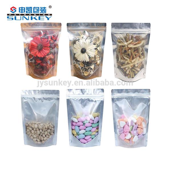 Quality Heat Seal Ziplockk Packaging Bag Stand Up Pouch for sale