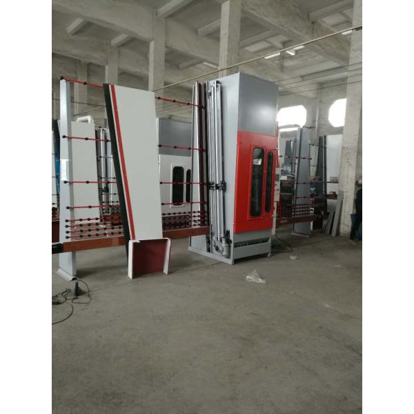 Quality Automatic Glass Sandblasting Machine with Vertical Structure and Customized for sale
