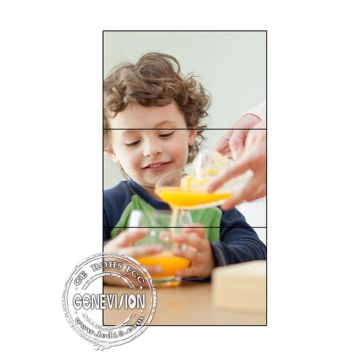 Quality 7 * 24h Operation Digital Signage Video Wall 500cd / M2 Brightness Remote for sale