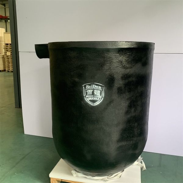 Quality Customized Zinc Melting Crucible Round Shape Excellent Corrosion Resistant for sale