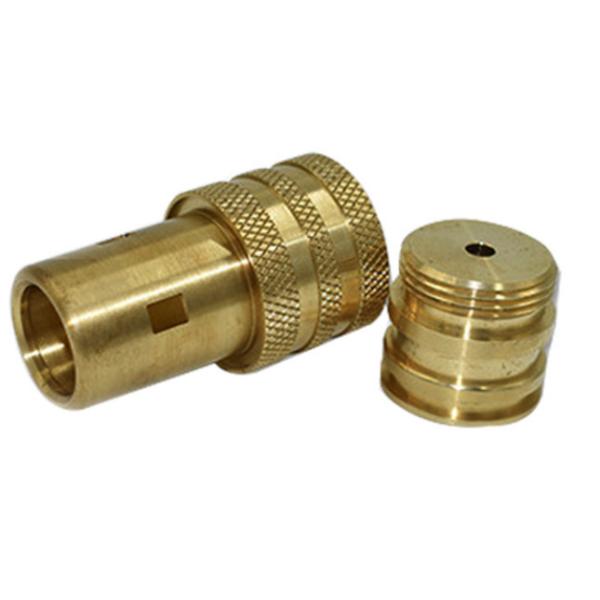 Quality ISO 9001 Brass Precision Turned Components Micro Machining Tolerance 0.001mm for sale