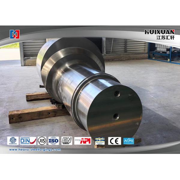Quality Alloy Steel ASTM SAE 4340 Crankshaft For Hydraulic Press for sale