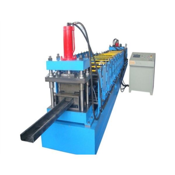 Quality Automated High Precision C Purlin Forming Machine For Color Steel With PLC Control for sale