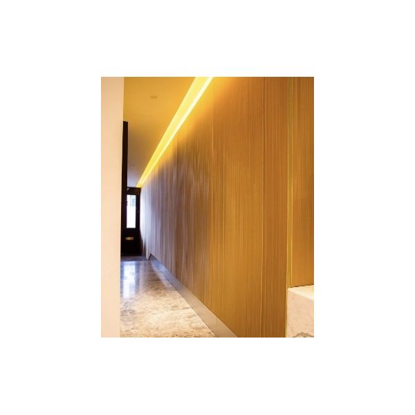 Quality Glossy Finish Metallic Wall Covering Geometric Pattern 2mm Thickness for sale