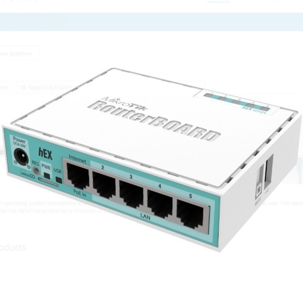 Quality Mikrotik RB960PGS 800MHz CPU 128MB RAM and WPA-PSK Encryption for Secure Data for sale