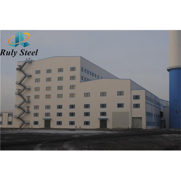 Quality Prefab Steel Structure Warehouse Building Q355B Customized Size for sale