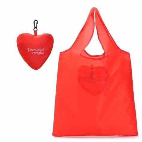 Quality Custom Foldable Shopping Bag Tote Polyester Nylon Promotional for sale