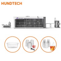 Quality HIPS PET Lid Industrial Thermoforming Machine 0.8MPa HT720600 for sale
