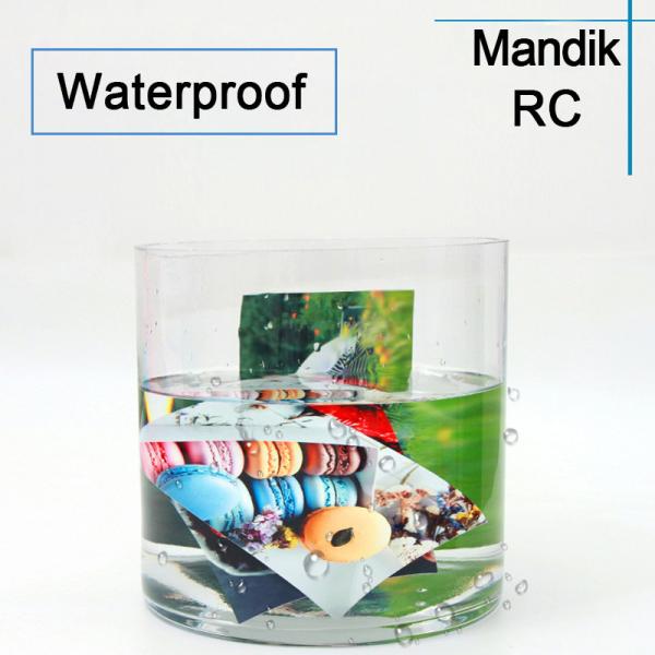 Quality 100% Waterproof Inkjet Porous Micropore RC Photo Paper for sale