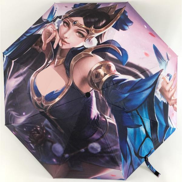 Quality Customize Your Own DIY Printed Umbrella No Minimum Orders Rubber Coated Handle for sale