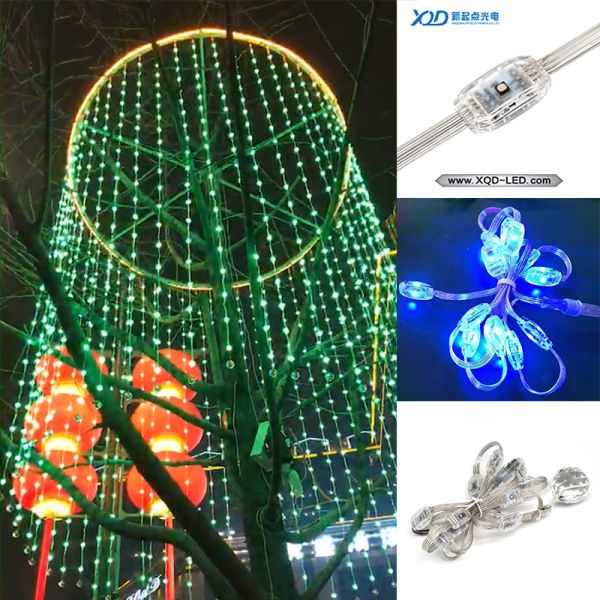 Quality Full Color RGB 3D Pixel LED Crystal Lamp Interactive For Decoration for sale