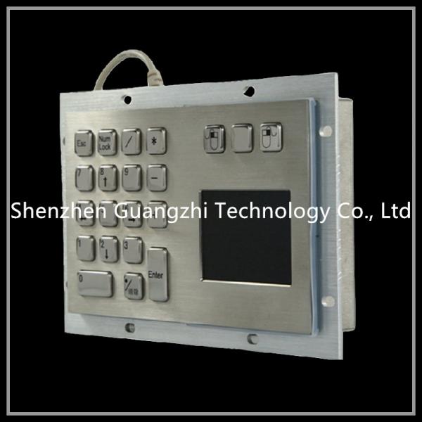 Quality Kiosk / Vending Machine Touch Screen Keyboard , Keyboard With Integrated Touchpad for sale