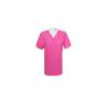 Quality 180 GSM Rose Red Dividing Line Nurse Medical Scrubs Antimicrobial Wrinkle-free for sale