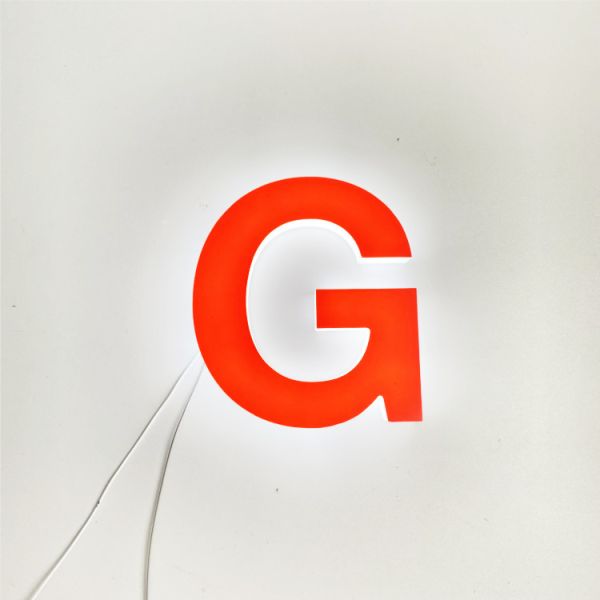 Quality Front Lit 3D Letter Sign Board Full Body Lighting for sale