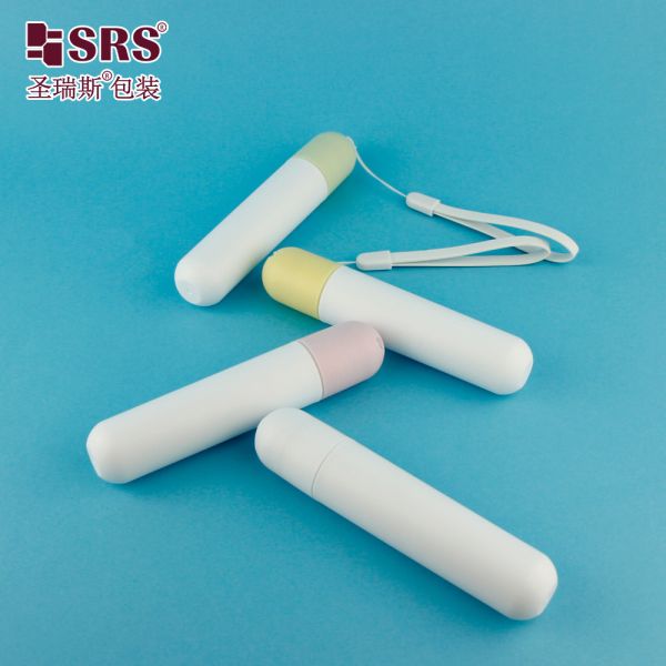Quality 25ml New Arrival Round Top Cap With Rope Empty Customization Deodorant Bottle for sale