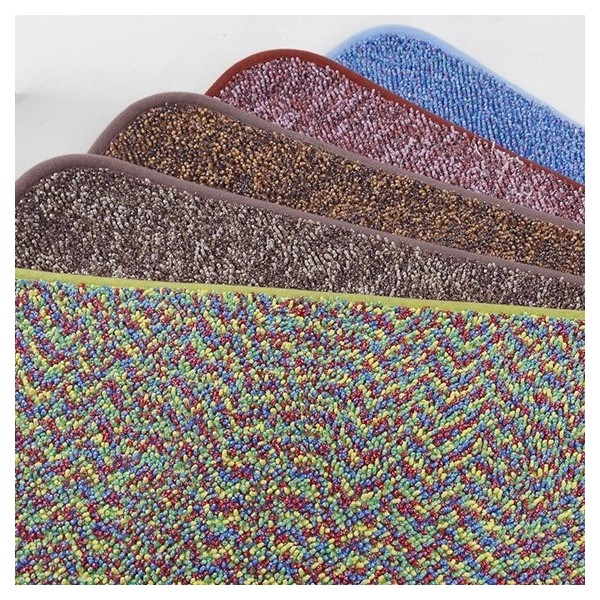 Quality Non Slip Home Microfiber Towel , Bathroom Floor Towel Mats for sale