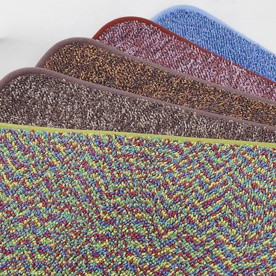 Quality Non Slip Home Microfiber Towel , Bathroom Floor Towel Mats for sale