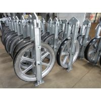 Quality 400KV Transmission Line 660mm Aluminum Conductor Pulley for sale