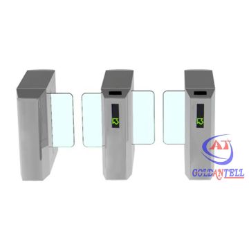 Quality AC / DC Security Turnstile Gate With RFID Fingerprint Facial Recognition Access for sale