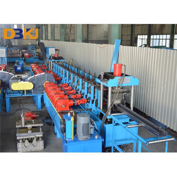 Quality 3.0mm 3 Waves Guardrail Roll Forming Machine 10m/Min for Highway Construction for sale