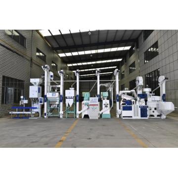 Quality 380V 3phase 25td Combined Complete Rice Milling Machine 1500kg/H for sale