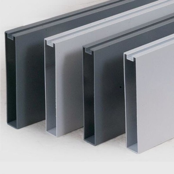 Quality Extruded Box Aluminum Baffle Ceiling PVDF Coating 0.8mm-3mm for sale