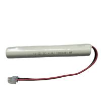 China 4.8V NiCd Emergency Lighting Battery Pack Rechargeable With Plugs factory