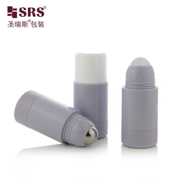 Quality 50ml PP PCR Refillable Roll On Bottle for Cosmetics for sale