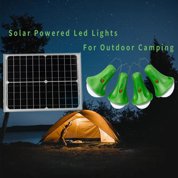 Quality 435lum 5200mah Li Battery Solar Powered Light Kits Solar Panel Shed Lighting Kit for sale