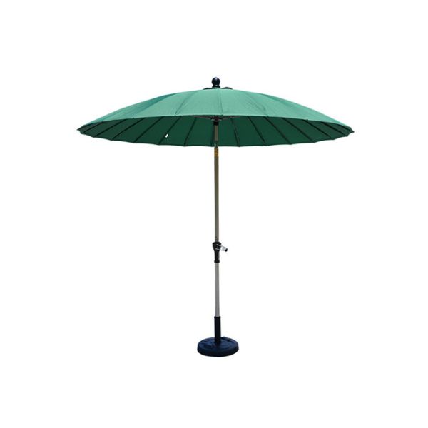 Quality Fiberglass Ribs Round Patio Umbrella 3m Garden Parasol Umbrella for sale