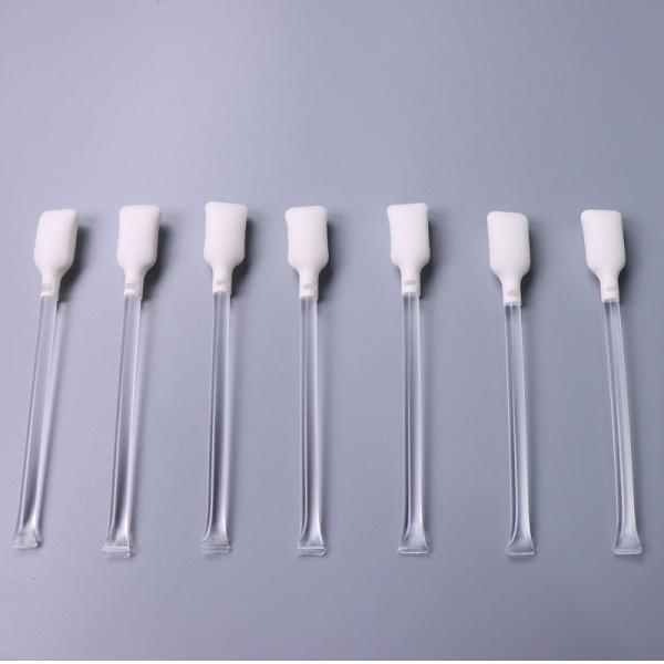 Quality 70% IPA-filled 3.5" Polypropylene Handle IPA Lint Free Cleanroom Cleaning Swab for sale