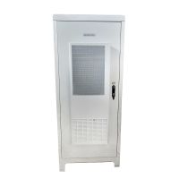Quality Dustproof Outdoor Telecom Cabinet Floor Standing Installation 8U-42U for sale