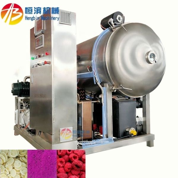 Quality 200kg/Batch Capacity Vacuum Freeze Dehydration Machine For Flower And Candy Freeze Dryer for sale
