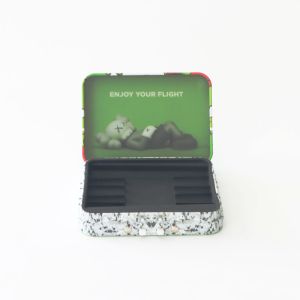 Quality Airtight Cigarette Metal Tin Childproof Tin Box for Mint Candy Cones Usage for sale