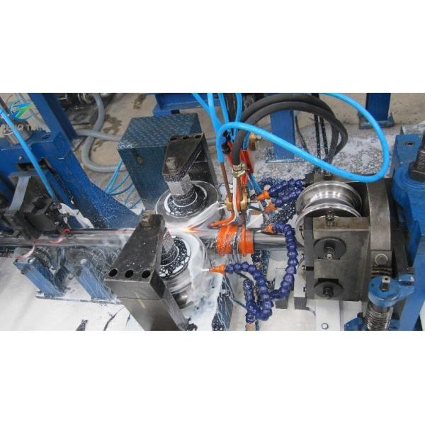 Quality Servo Motor Steel Pipe Production Line for Round Tube 380V for sale