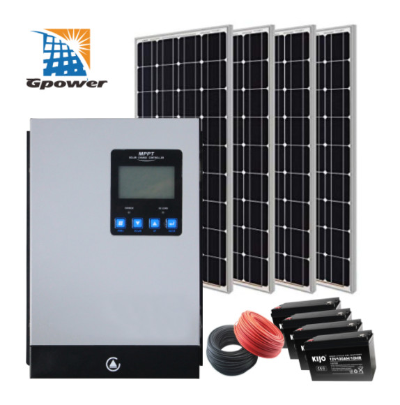 Quality Grid Tied 8KW Hybrid Grid Solar System For Backup Power for sale