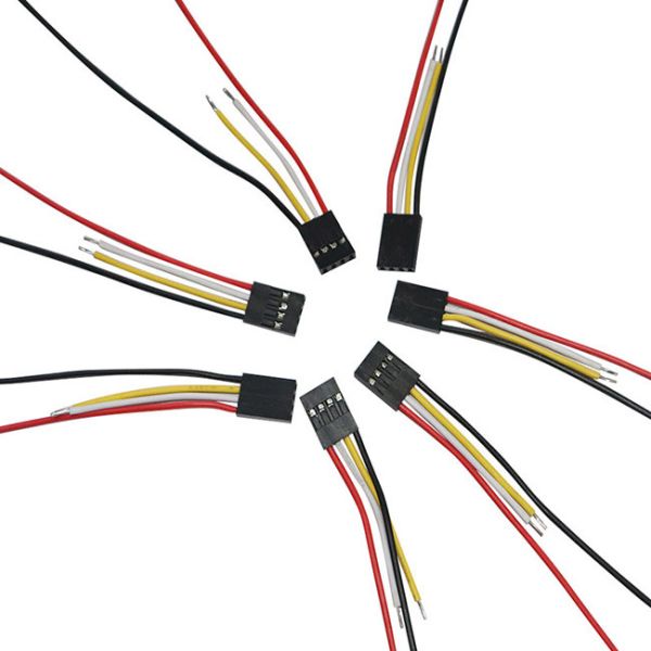 Quality 500mm 4 Pin Wiring Harness 2.54mm Flat Electrical Wiring Harness for sale